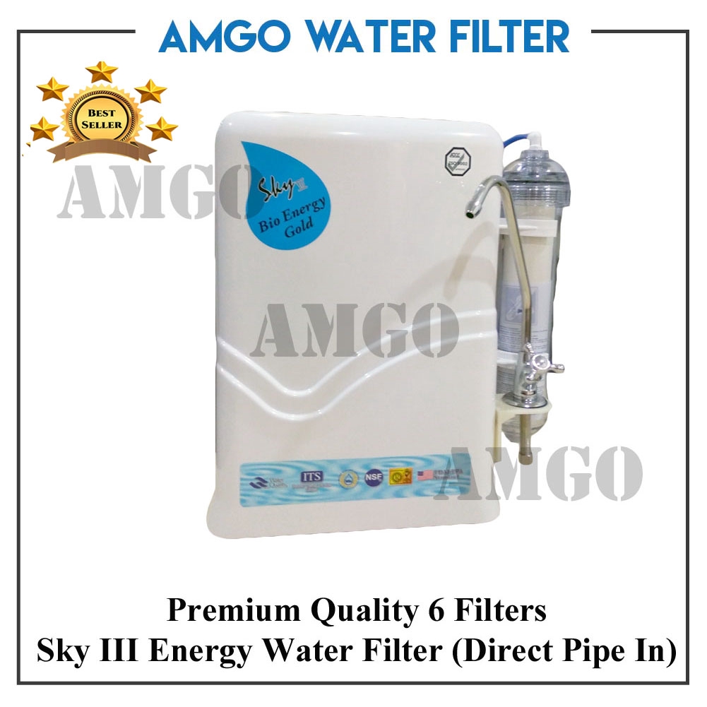 Sky III Bio Energy Gold Water Filter System, Water Purifier System With ...