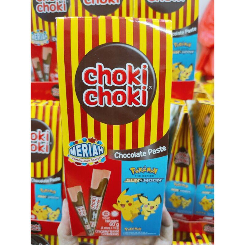 Choki Choki Chocolate Pokemon Suprise (6pcs X 10g) | Shopee Malaysia