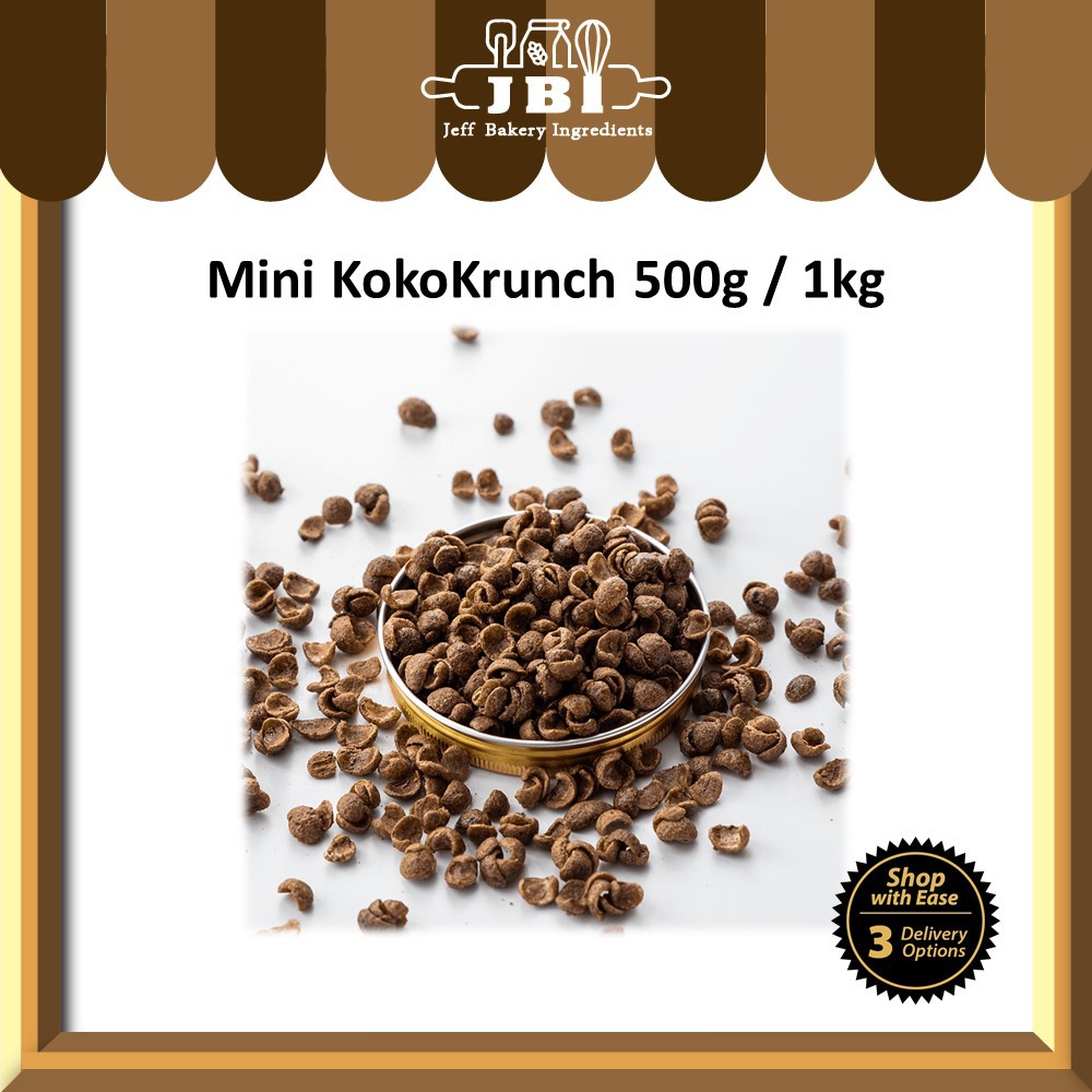 MINI Cocoa Crunch [Ready to eat] 1kg / 500g / 250g ChocoJar kokokrunch ...