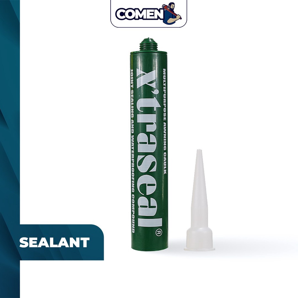 XTRASEAL Multipurpose Awning Caulk 400ML (Black / Grey / White) Roofing ...