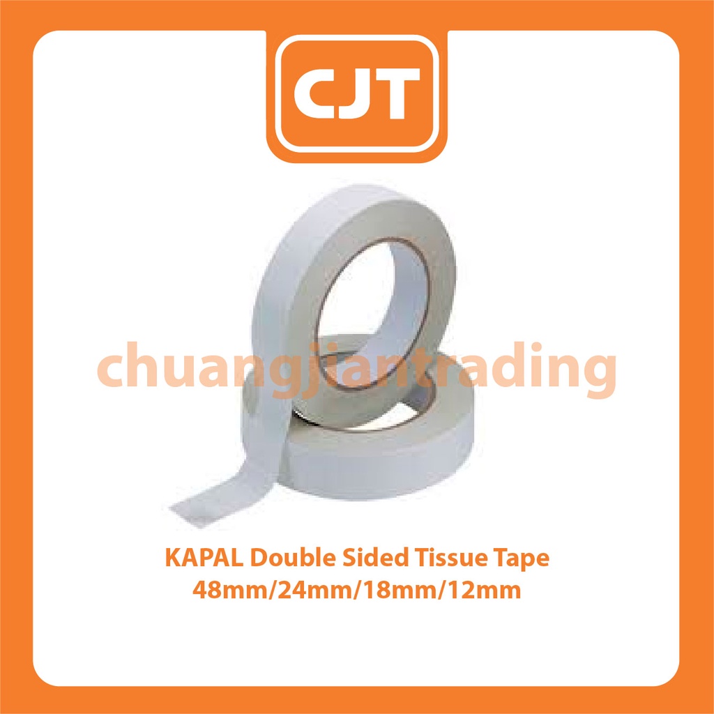Linear / Konspa / Niji Double Sided Tissue Tape 6mm/48mm/24mm/18mm/12mm ...