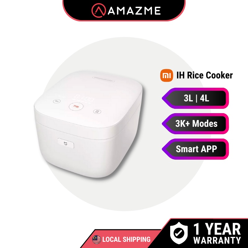 Xiaomi Mi Mijia IH Smart Rice Cooker Induction Heating ( 3L / 4L ...