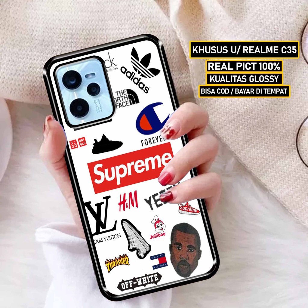 Success Case Realme C35 - Hardcase 2D Glossy Realme C35 - Silicone Hp ...