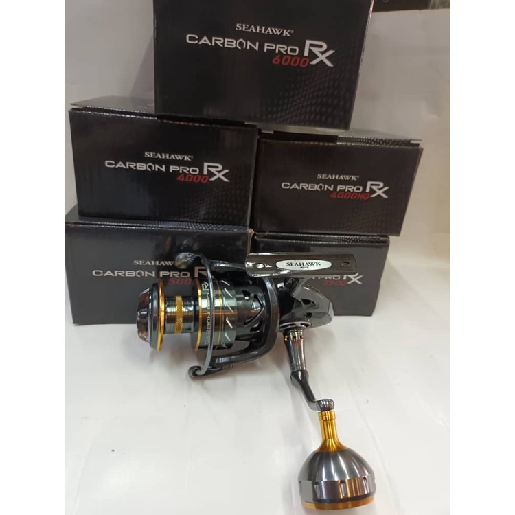 SEAHAWK CARBON PRO RX NEW MODEL SPINNING REEL | Shopee Malaysia