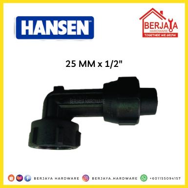 🔥READY STOCK | ORIGINAL🔥 Hansen Fitting Female Threaded Elbow / Bend ...