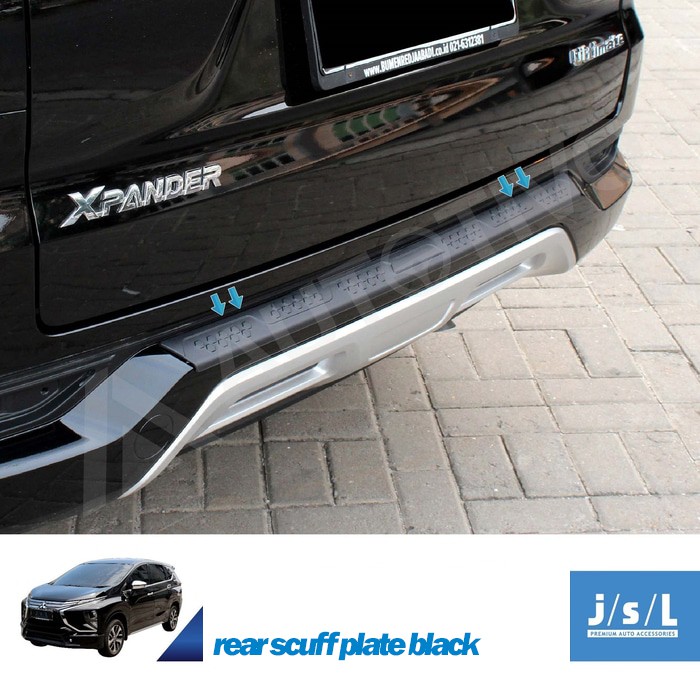 Sillplate Xpander Accessories 2017 2018 2019 JSL Rear Sill Plate ...