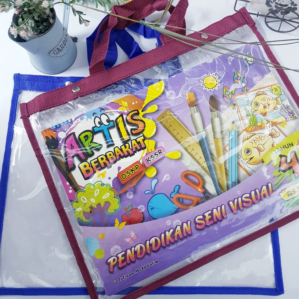 Art Block Set (Plastic Holder and Art Block) / Set Lukisan / Set Seni ...