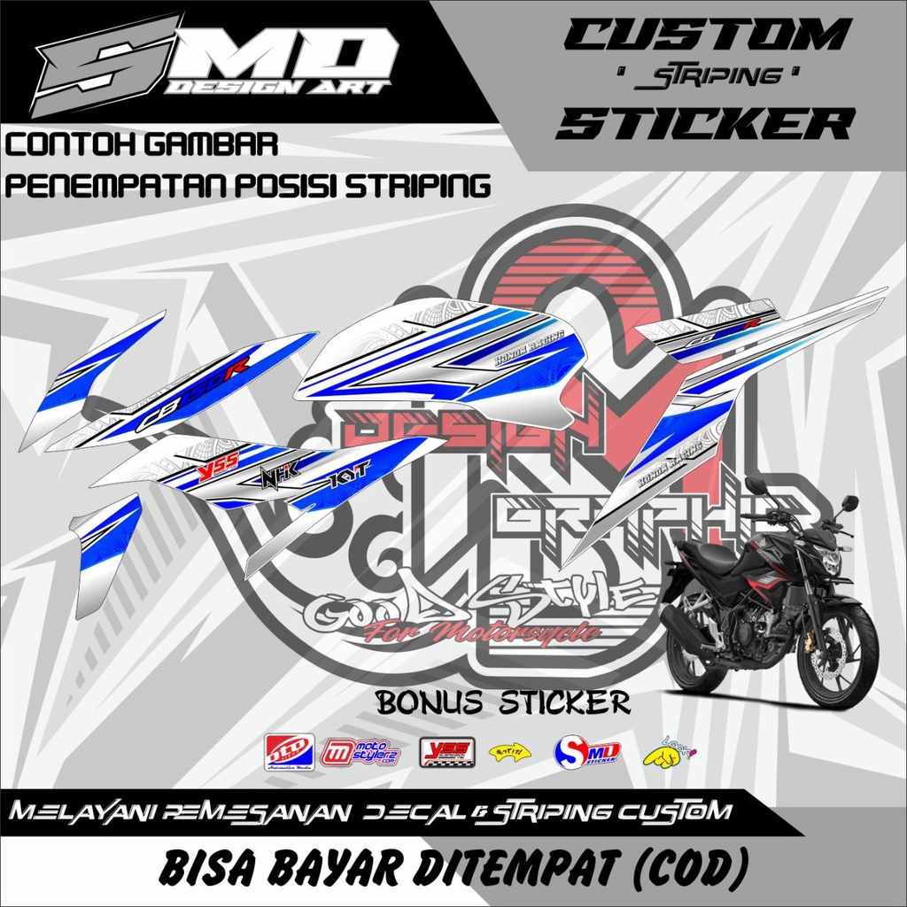 Honda CB 150R G3 Motorcycle Variation Sticker | Shopee Malaysia