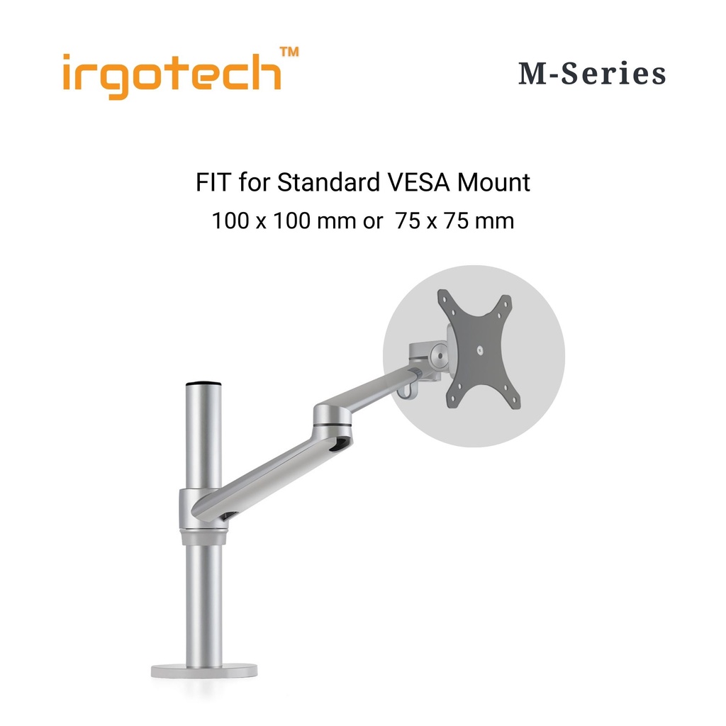 IRGOTECH Monitor Stand Arm 32 inch Computer Stand Desk Mount Monitor ...