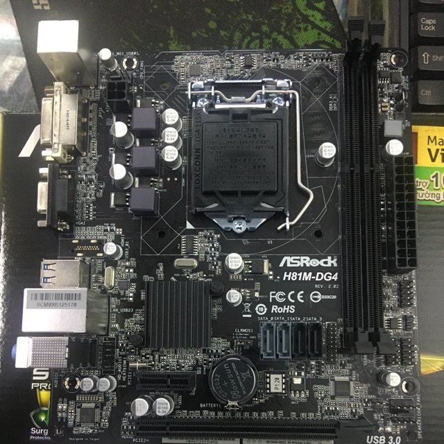 Asrock h81m-dg4 main unit | Shopee Malaysia