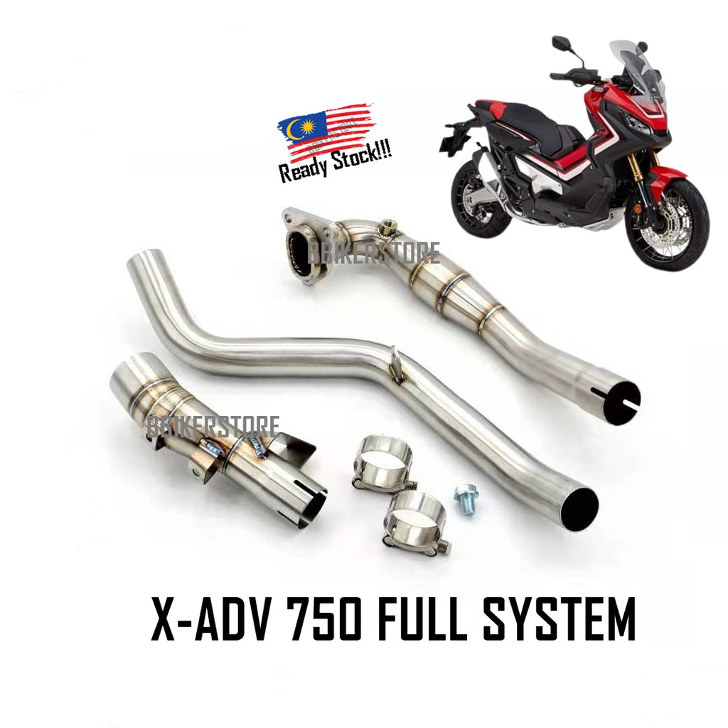 Honda X-ADV 750 XADV 750 v1 v2 FULL SYSTEM Motorcycle Exhaust Muffler ...