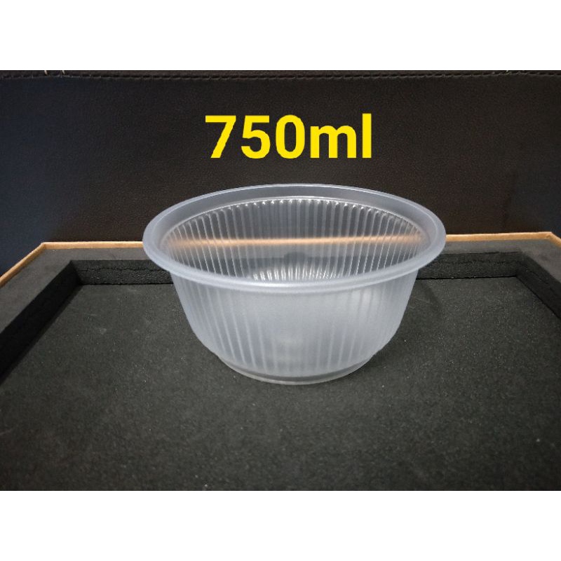 Disposable PP Plastic Bowl 750 / Mangkuk Plastik [500pcs] | Shopee Malaysia