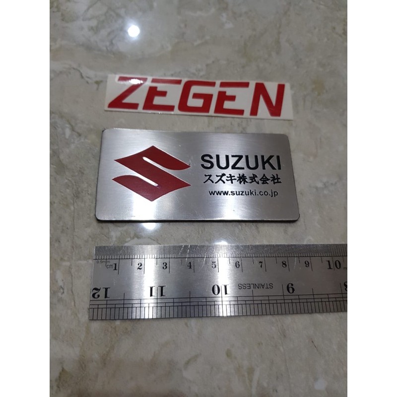 Japanese suzuki kanji car plate Emblem | Shopee Malaysia