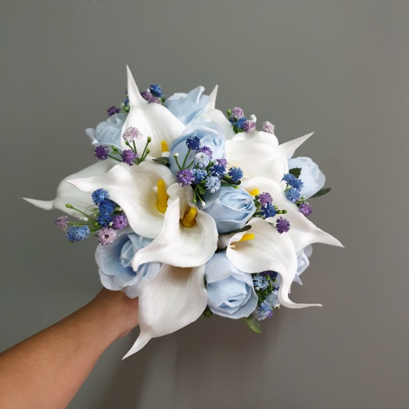 Bunga Tangan Pengantin Hand Bouquet Bridal Bouquet Wedding Hand Bouquet ...