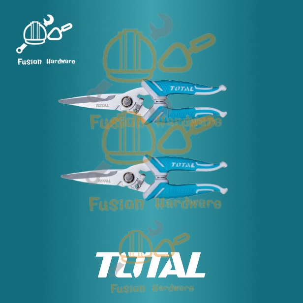 🔥 Ready Stock 🔥 TOTAL Electrician's Scissors THT117871 7" 178MM ...