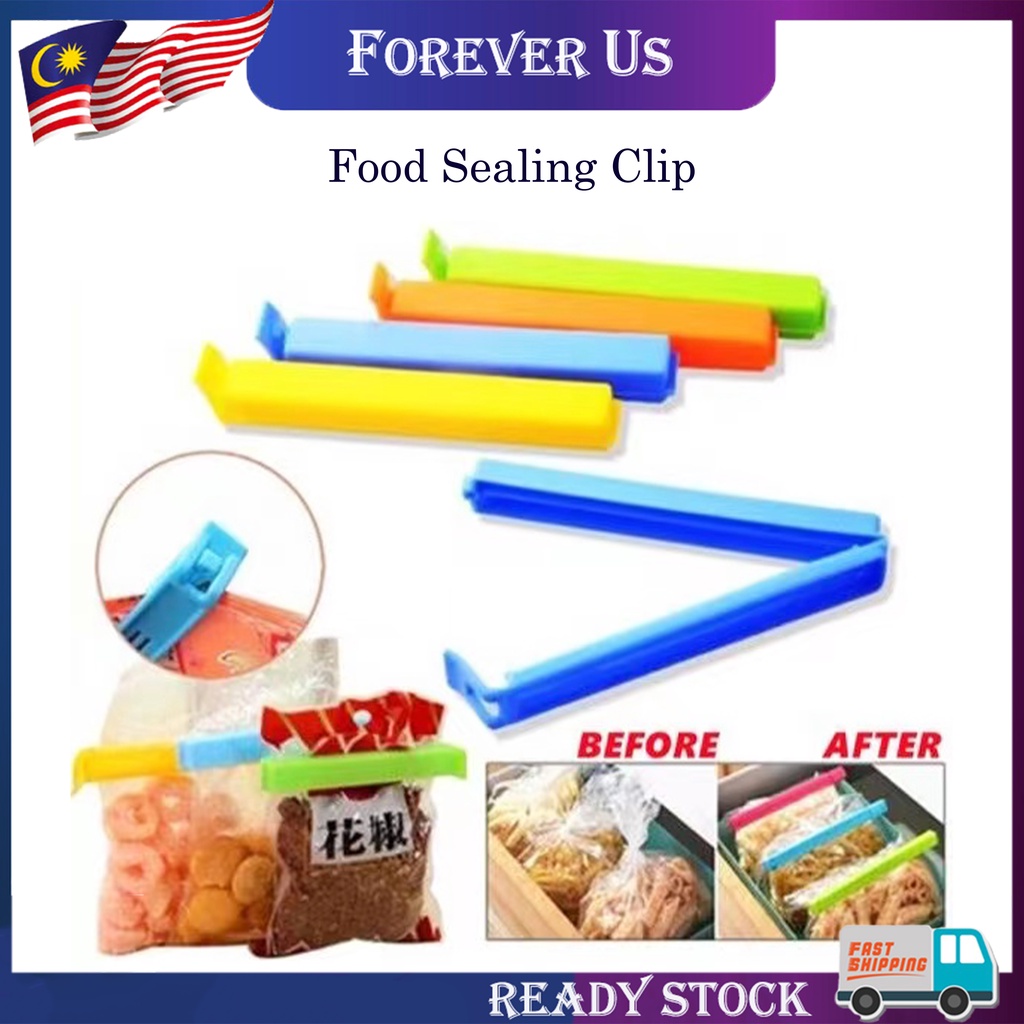 Portable Storage Food Sealing Clip Penyepit Makanan Food Sealer Klip ...