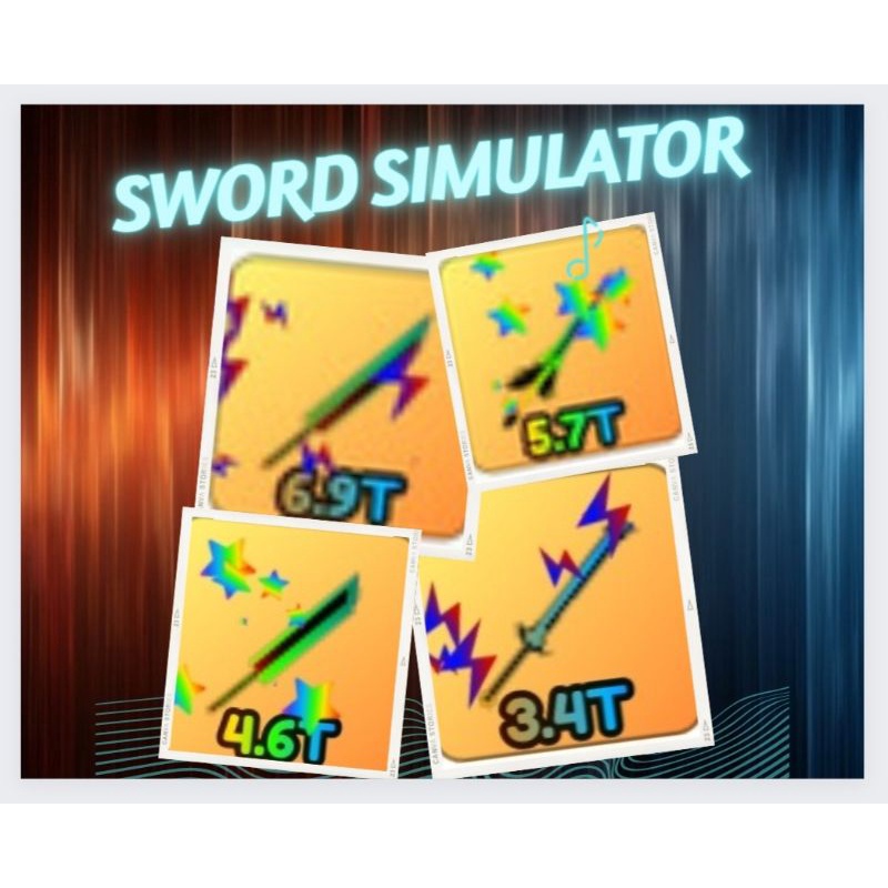 Sword Simulator Trillion Damage/ OP Sword - Arwine | Shopee Malaysia