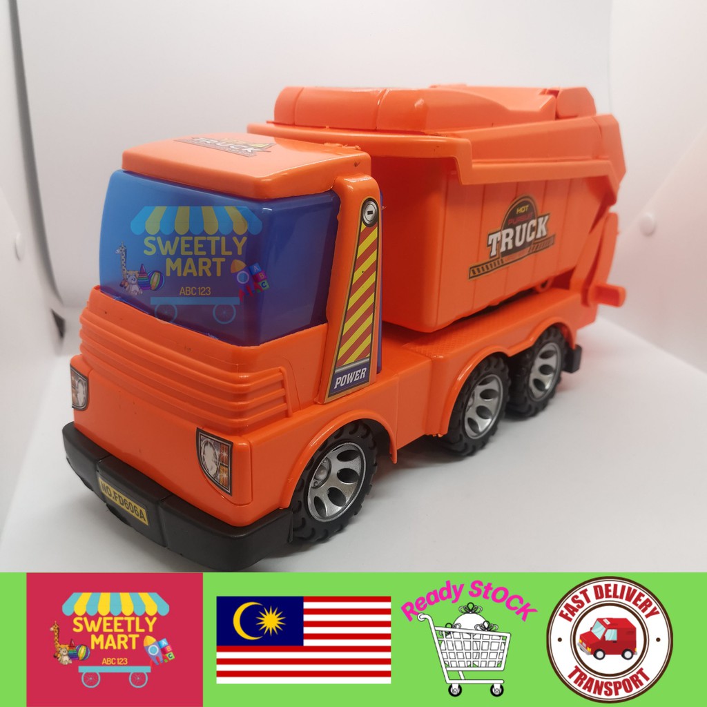 🌈 BIG SIZE Garbage Dump Truck Rubbish Bin Lori Sampah 🌈 | Shopee Malaysia