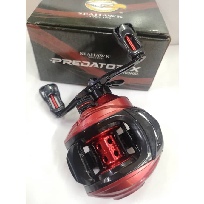 SEAHAWK PREDATOR-X 103HSL CASTING REEL(LEFT) | Shopee Malaysia