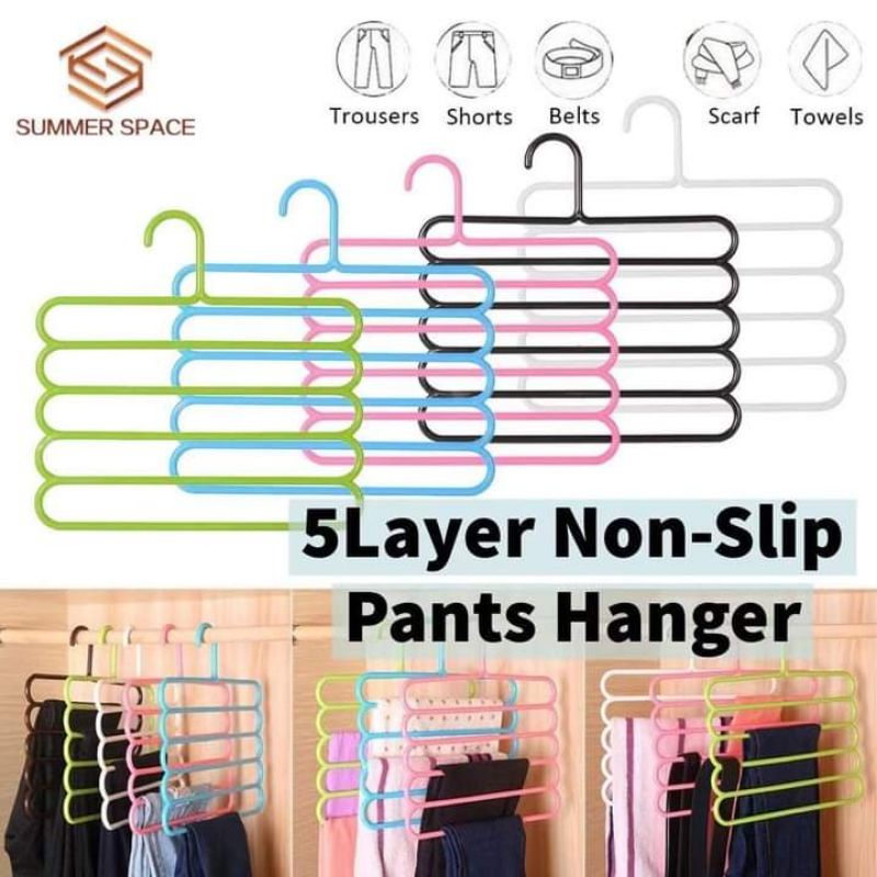 (ready stock) - hanger 5 layer | Shopee Malaysia