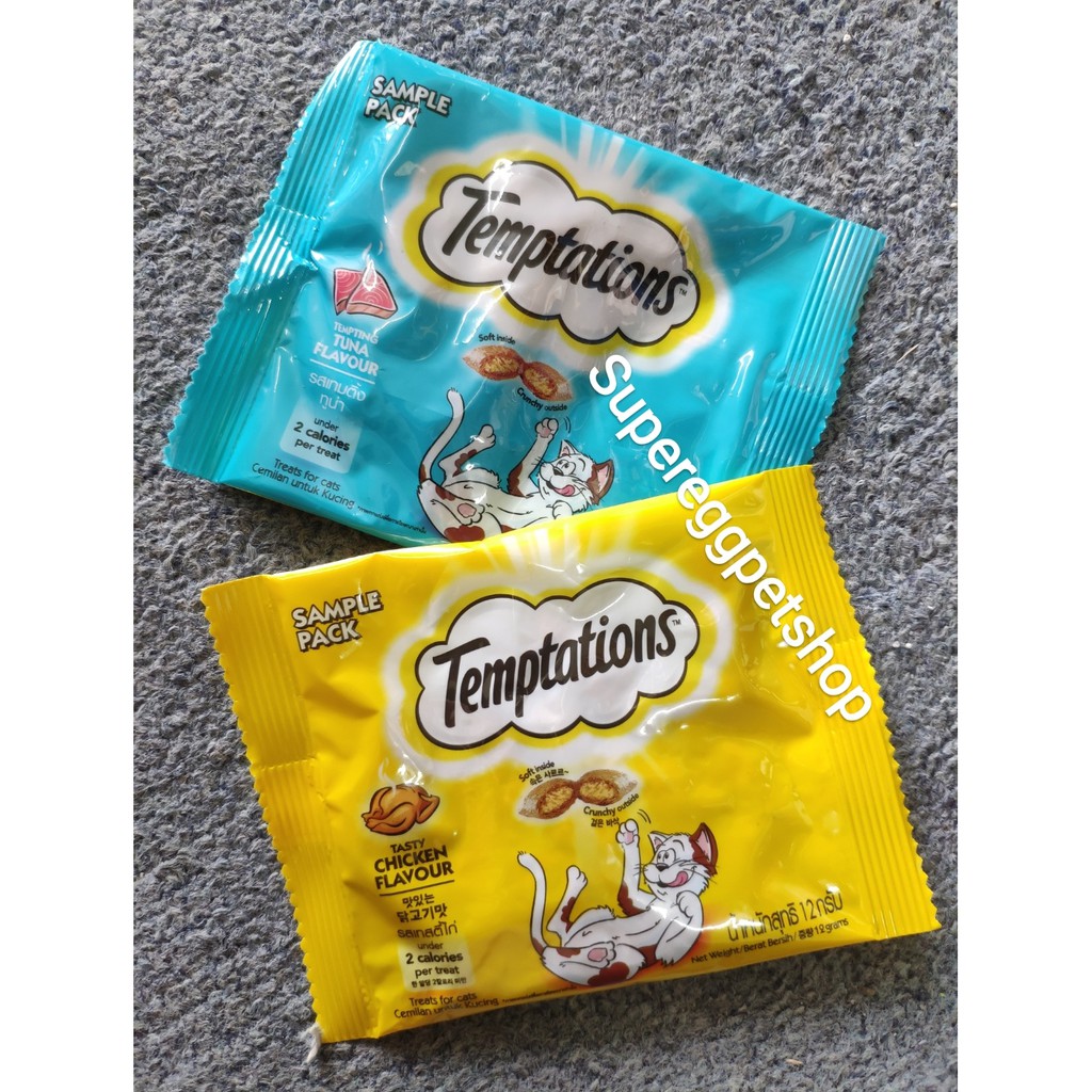Temptations Cat Treats 12g (sample pack) | Shopee Malaysia