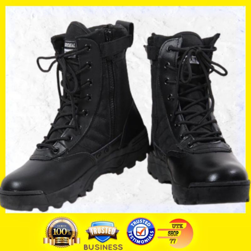 Unisex Tactical Boots Swat Boots Combat Boots Kasut Operasi kasut ...