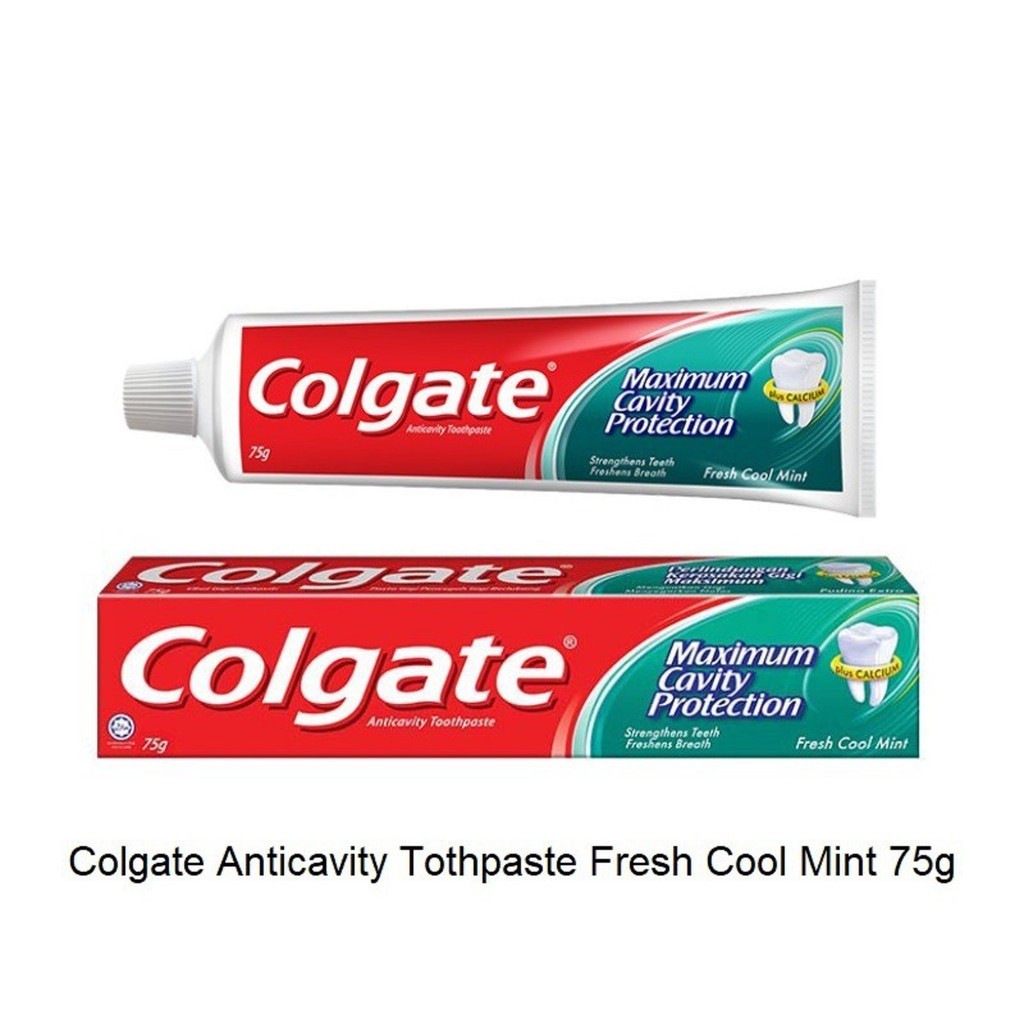 Colgate Toothpaste Fresh Cool Mint 75g | Shopee Malaysia