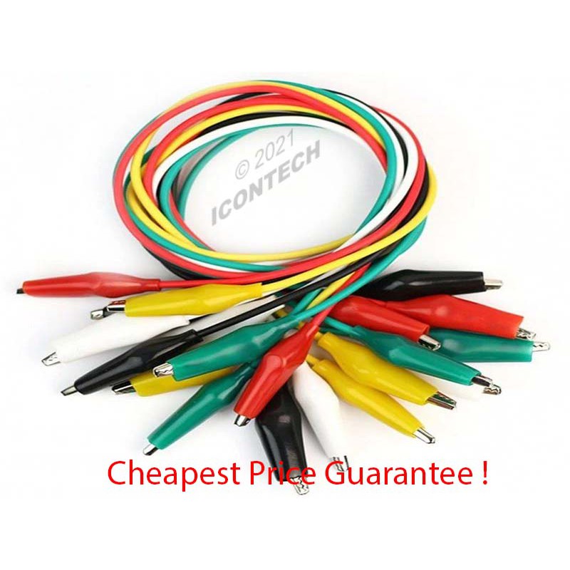 Crocodile-Clip Cable 35CM RM0.50 ONLY ! CHEAPEST ! Crocodile clip cable ...