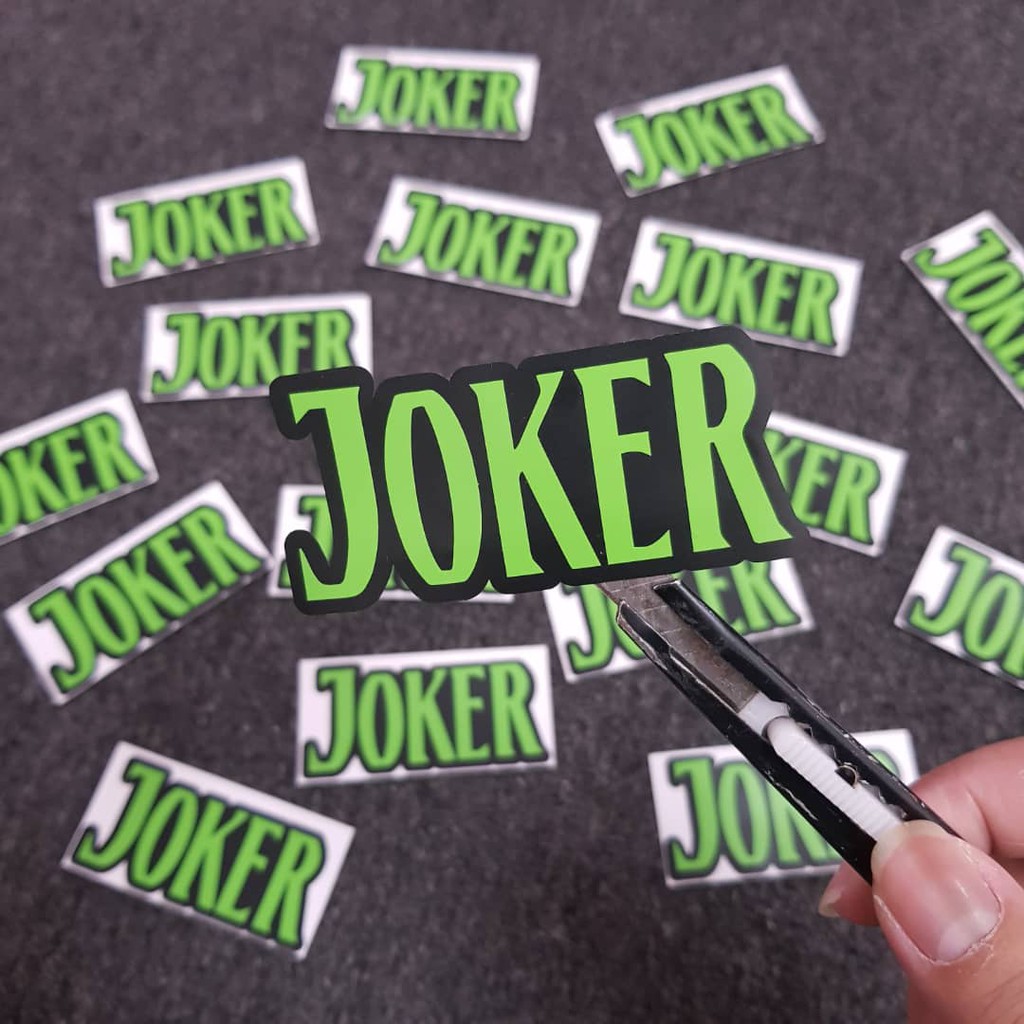 Joker and Batman Sticker | Shopee Malaysia
