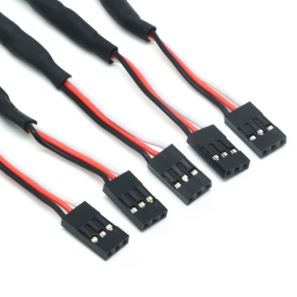 5pcs/batch 150mm 300mm 500mm RC Servo Y Extension Cable Cable Leads for ...