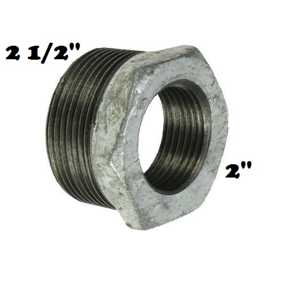 [READY STOCKS] 2" - 4" GI REDUCING BUSH / GALVANISED IRON BUSHING BUSH ...