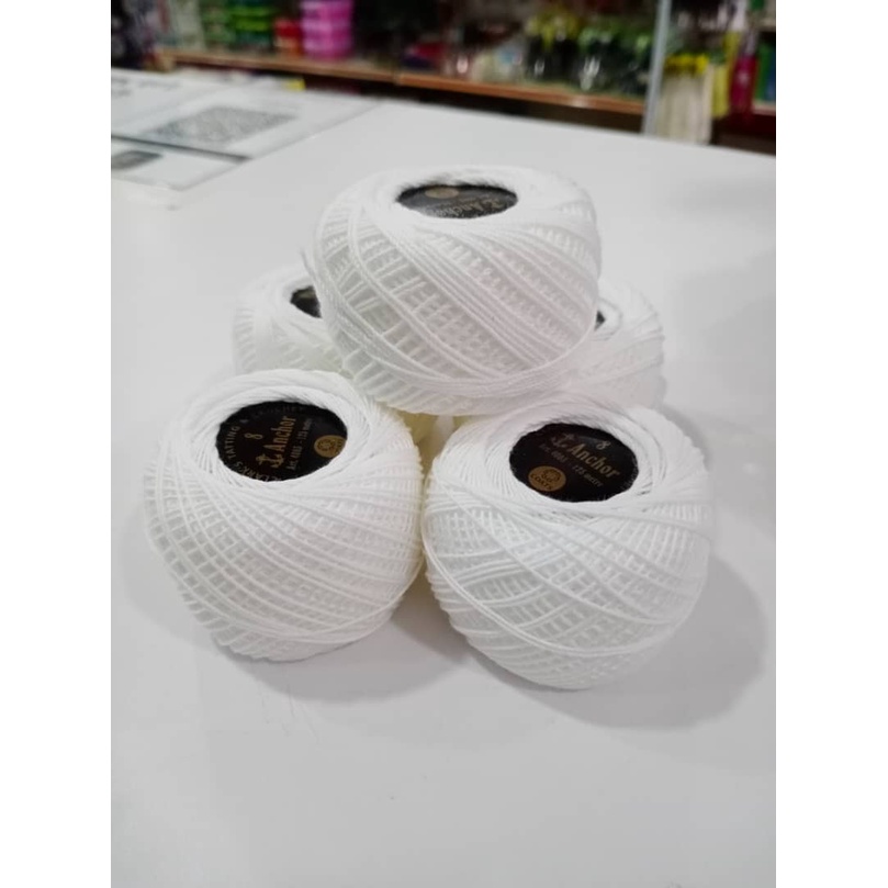 ANCHOR STRING TALI PUTIH 1 ROLL | Shopee Malaysia