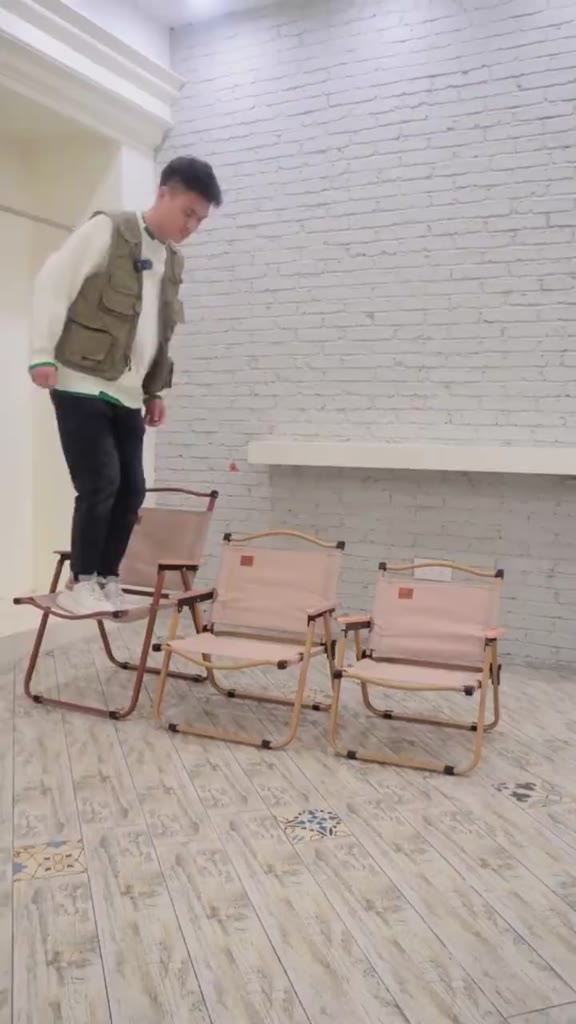 Foldable Kermit Chair Camping Outdoor Beach Fishing Folding Armrest ...