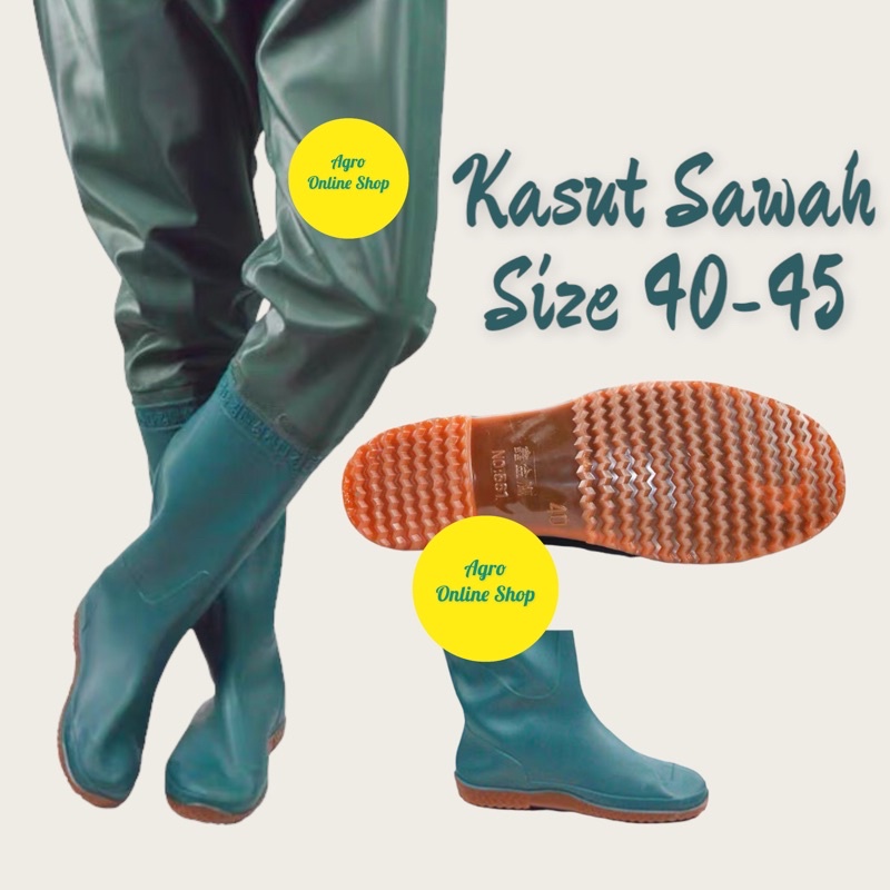 Kasut Sawah /Kasut bendang /Kasut paha /Ready stock | Shopee Malaysia