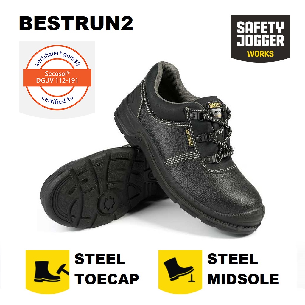 Safety Jogger BESTRUN2 All-time, low-cut safety shoe | Shopee Malaysia