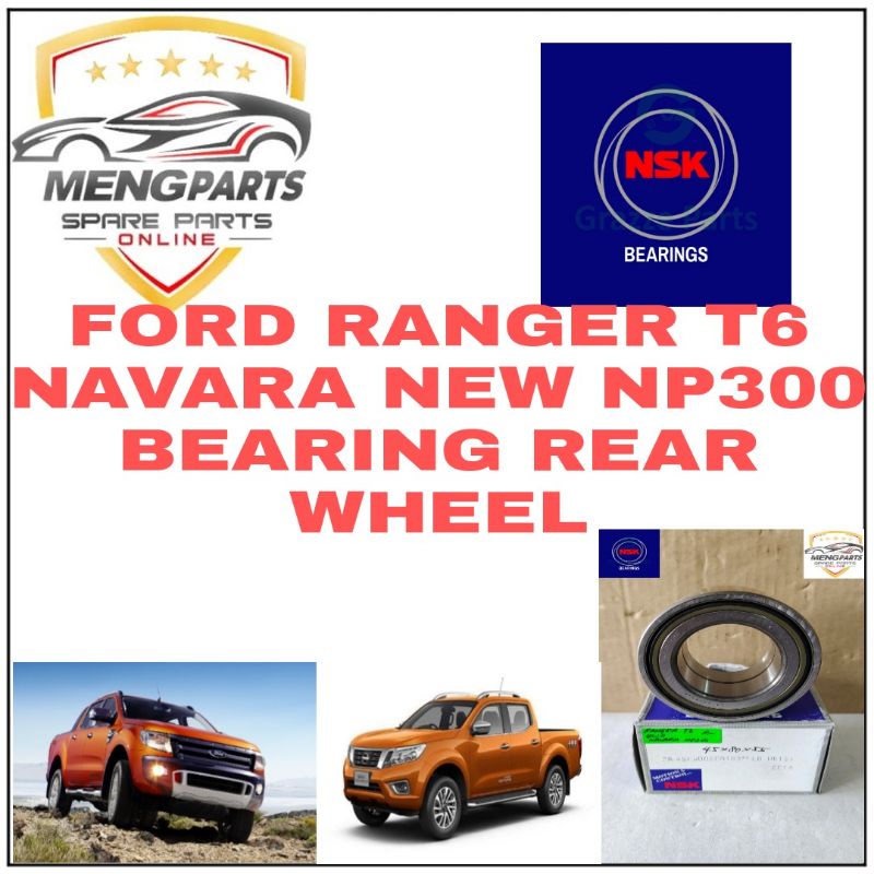 FORD RANGER T6,NISSAN NAVARA D23 NP300 BEARING REAR WHEEL NSK ZA ...