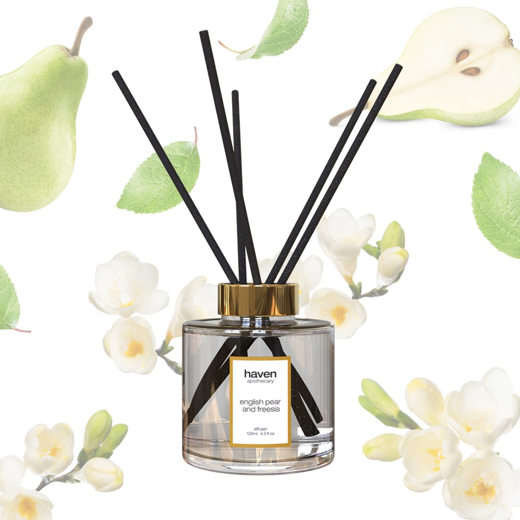 Haven English Pear & Freesia Reed Diffuser | Shopee Malaysia