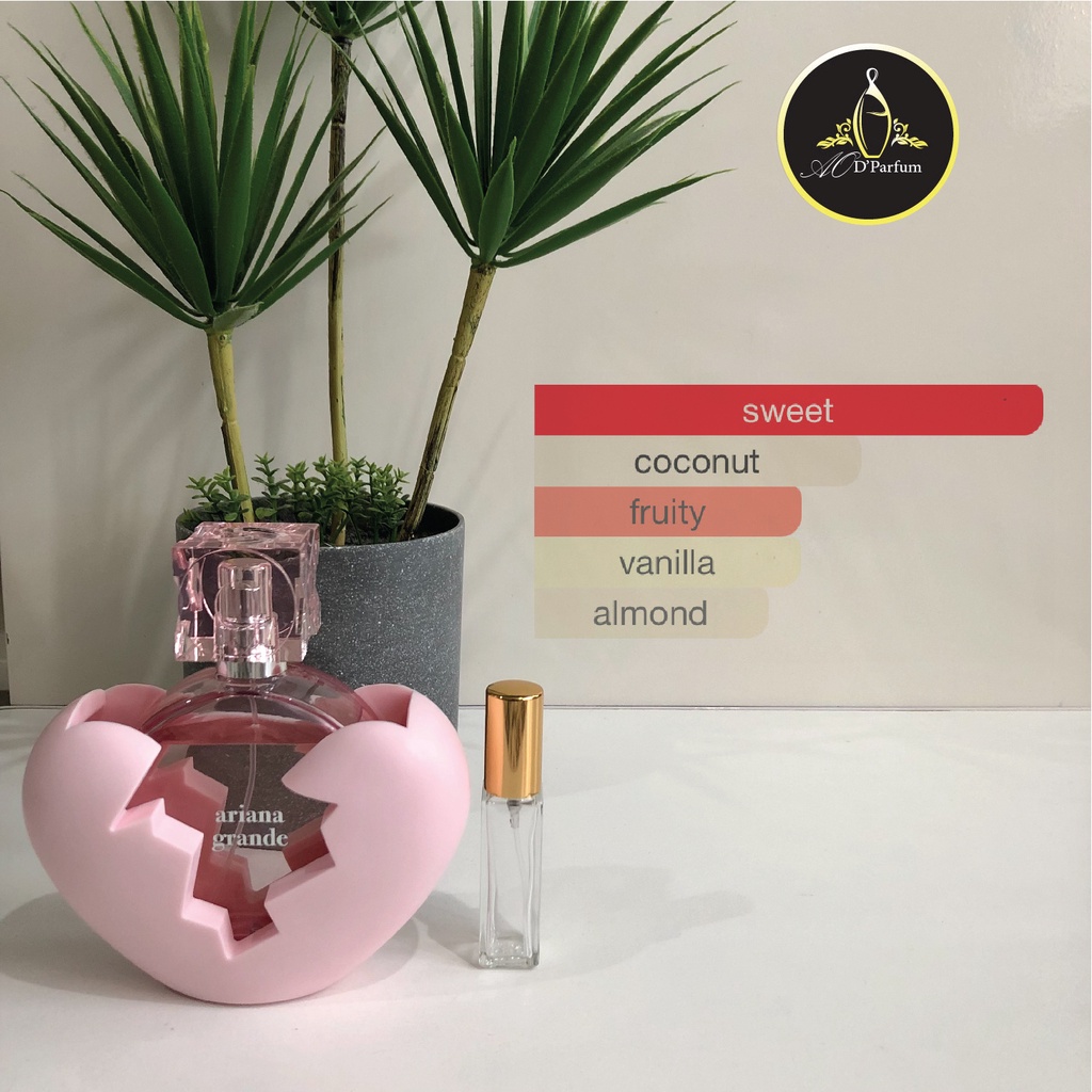 [ Decant ] Original Perfume Ariana Grande Thank U, Next EDP (3ml / 5ml ...