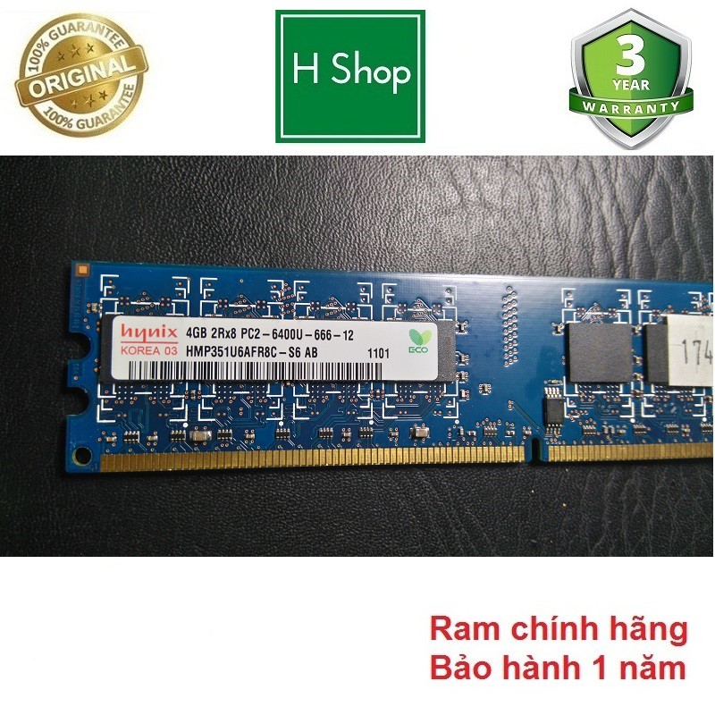 Pc Ram DDR2 4Gb bus 800 - 6400s, for PC | Shopee Malaysia