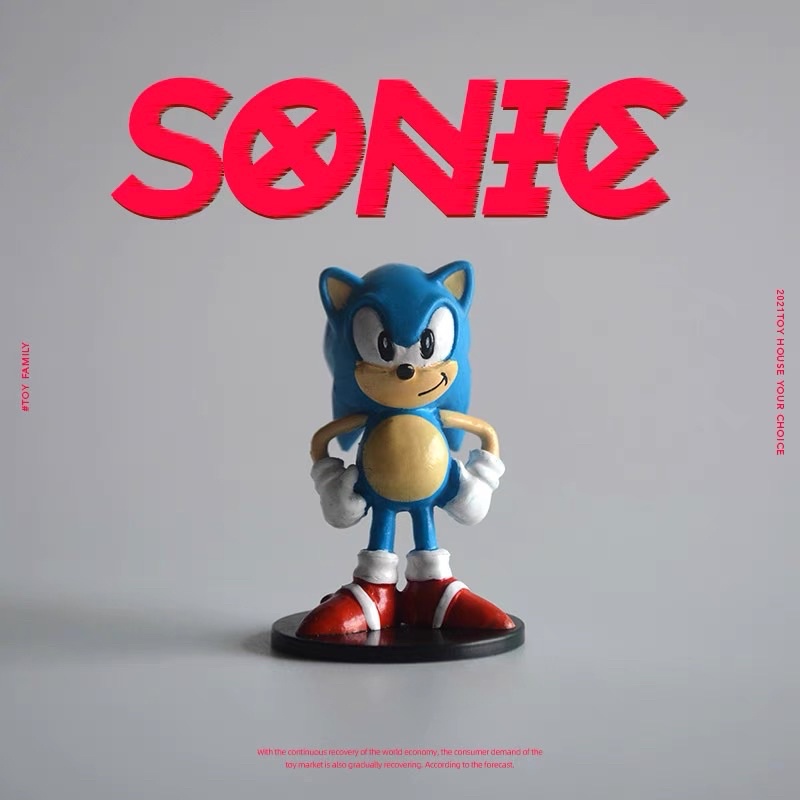 🔥Ready Stock🔥Sega Sonic Toy Cake Decoration Sega Sonic Toy Cake ...