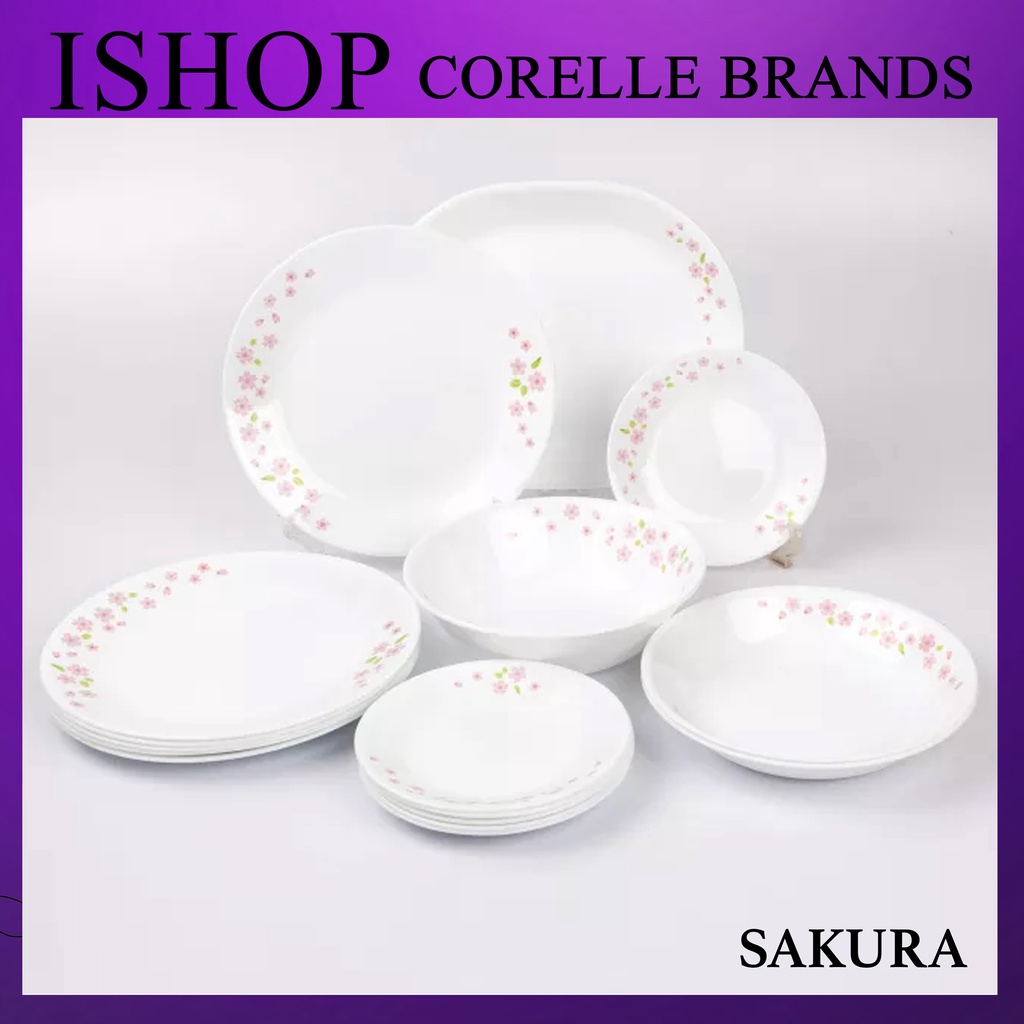 (10+ Design) Corelle Classic 16pcs Dinnerware Set Livingware Tableware ...