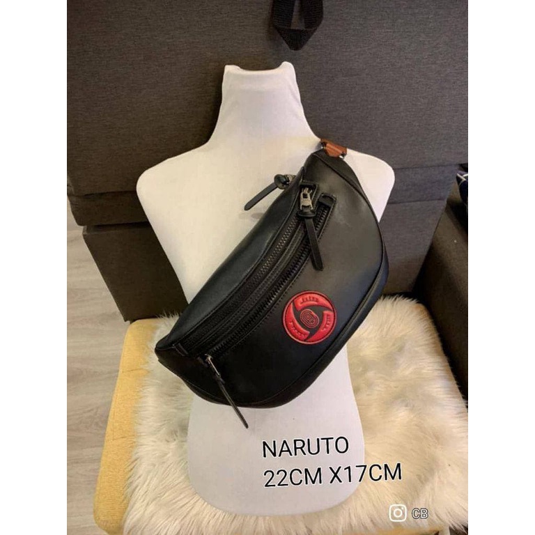 COACH men pouch naruto SUPER A SEMI LEATHER SIRI CODE | Shopee Malaysia