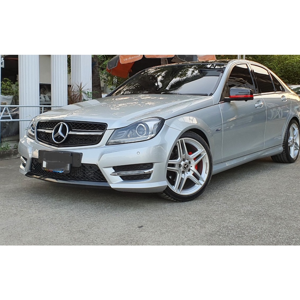 1 mercedes benz w204 c class amg c300 front bumper depan pp fit untuk ...
