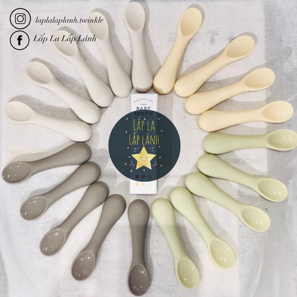 Modui/bluemama spoon, silicone, made in Korea, thick, good heat ...