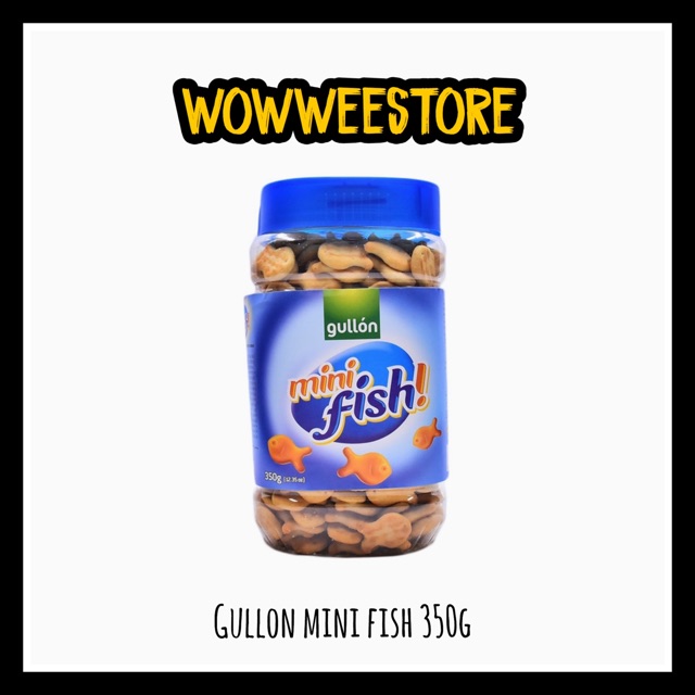 READY STOCK Gullon Mini Fish 350g | Shopee Malaysia