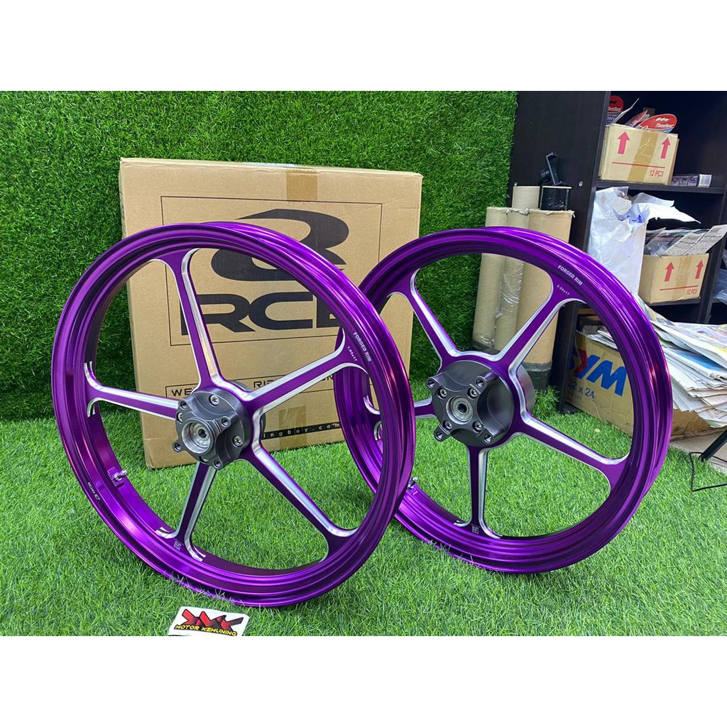 RCB FG505 FORGED RIM 100% LC5S Y125ZR Y15 Y16 135LC-V8 LCV8 185/250-17 ...