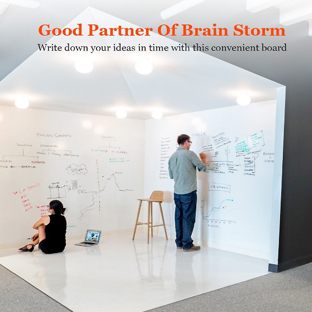 Whiteboard Stickers Self Adhesive DIY Waterproof White/Black Board ...