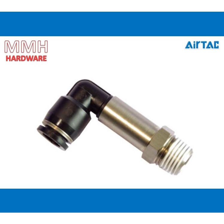 AIRTAC FITTING PLL SERIES EXTENDED MALE ELBOW GREY BLACK | Shopee Malaysia