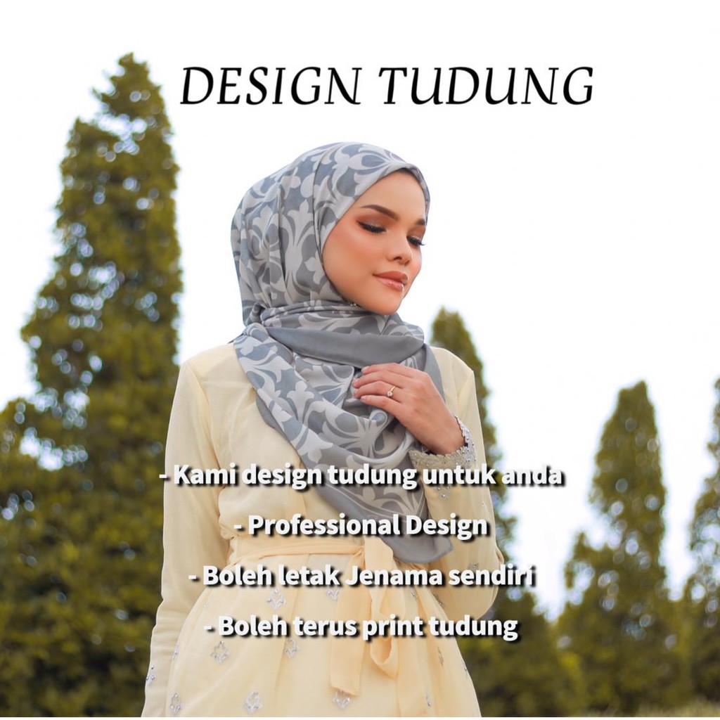 Design Tudung & Bina Jenama Sendiri Fabric/Hijab /Tudung (Professional ...