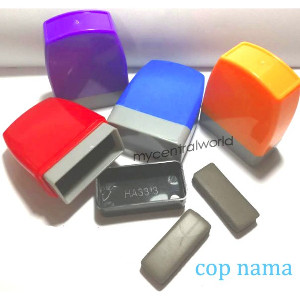 COP NAMA / NAME RUBBER STAMP Flash Stamp | Shopee Malaysia